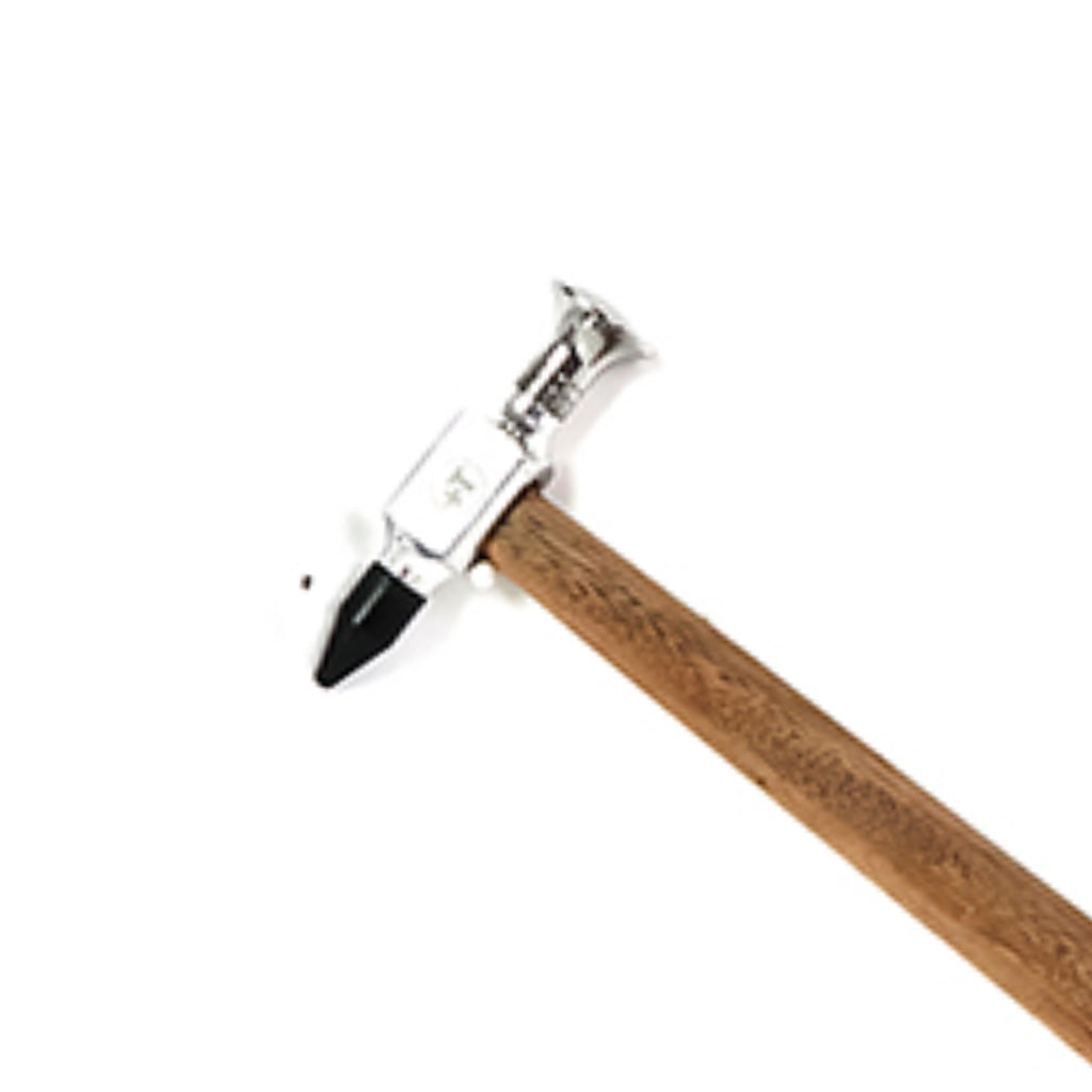 MARTILLO PUNTAS INTERCAMBIABLES MANGO DE MADERA +2PUNTAS – PLUSTOOLS